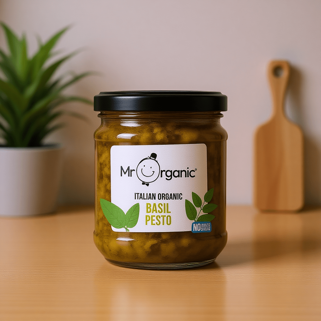 Mr Organic Basil Pesto 190g