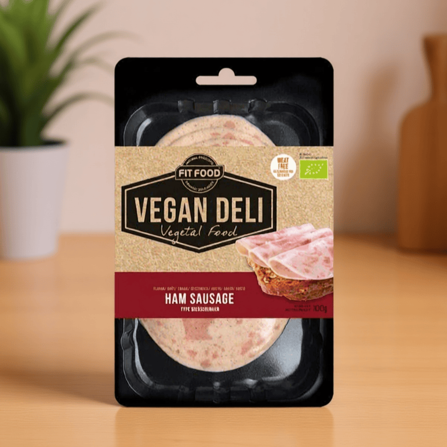 Vegan Deli Organic Roulade de Paris Slices 100g